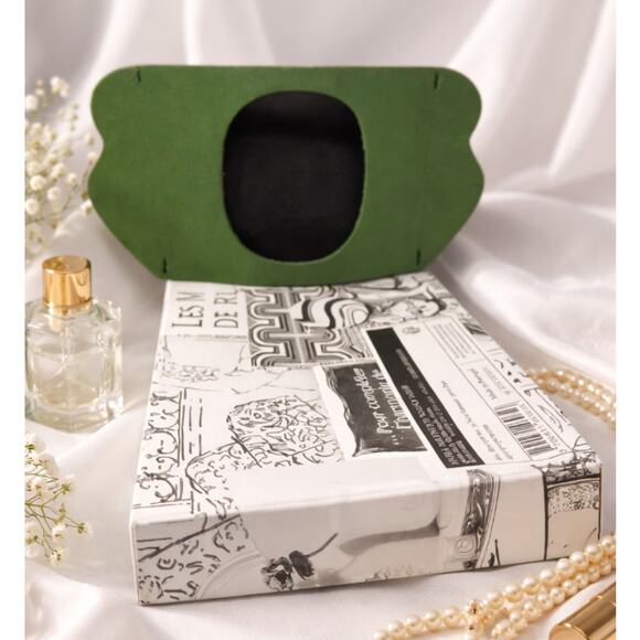 diptyque | Accents | Diptyque Leather Candle Sleeve Green Shade New In ...